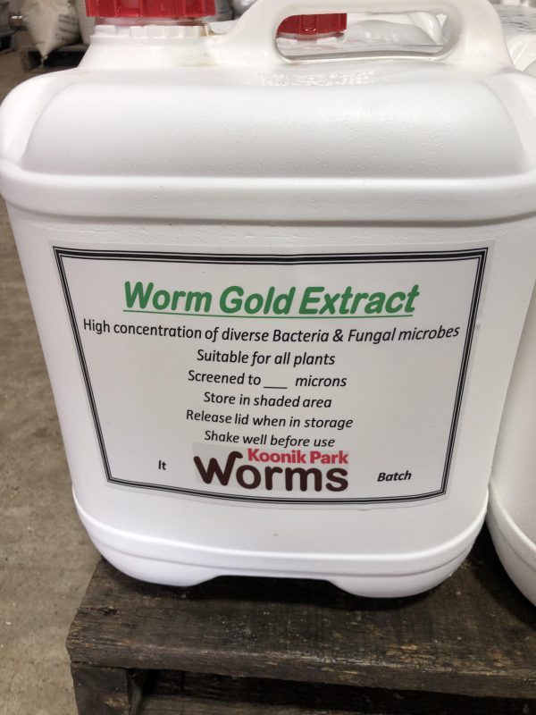 worm Gold label – Koonik Park Worms